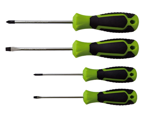 4 Pieces CRV Screwdriver Set – Dynaforge